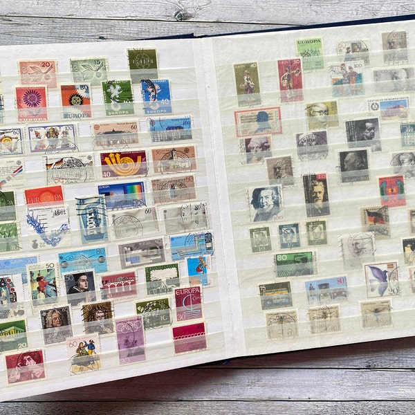 German Stamp Album - Etsy