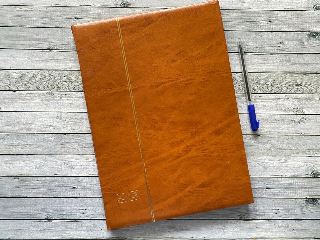 A4 Brown, Empty Stamp Album, Collection, Archive, A4 Format, Poststamps ...