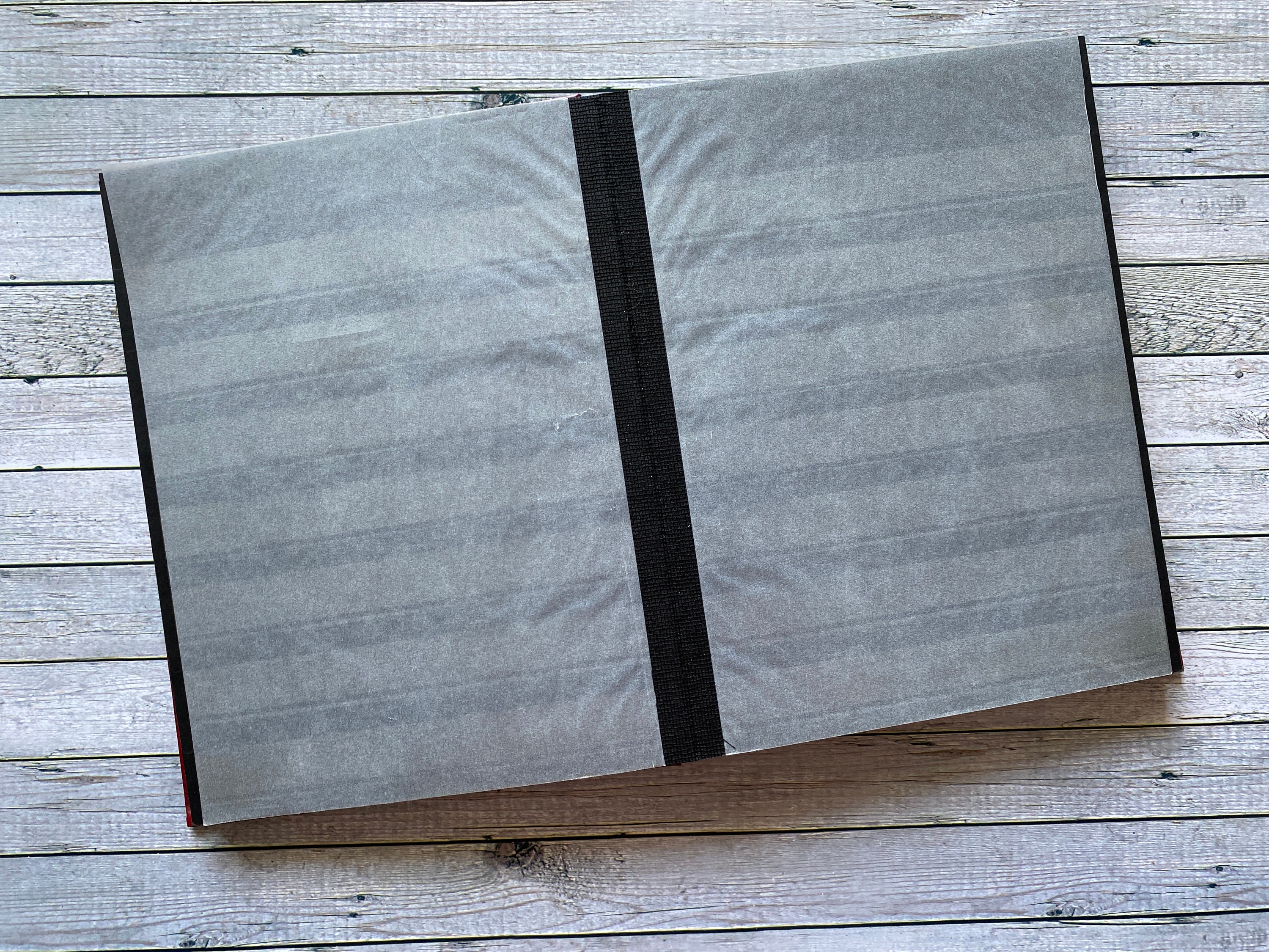 A5, Red, Empty Stamp Album, Collection, Poststamps, Album, Junkjournal ...