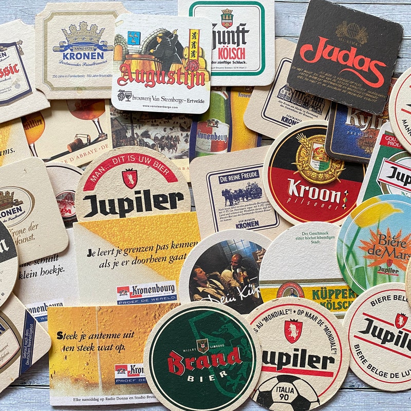 Beer Coasters - Etsy