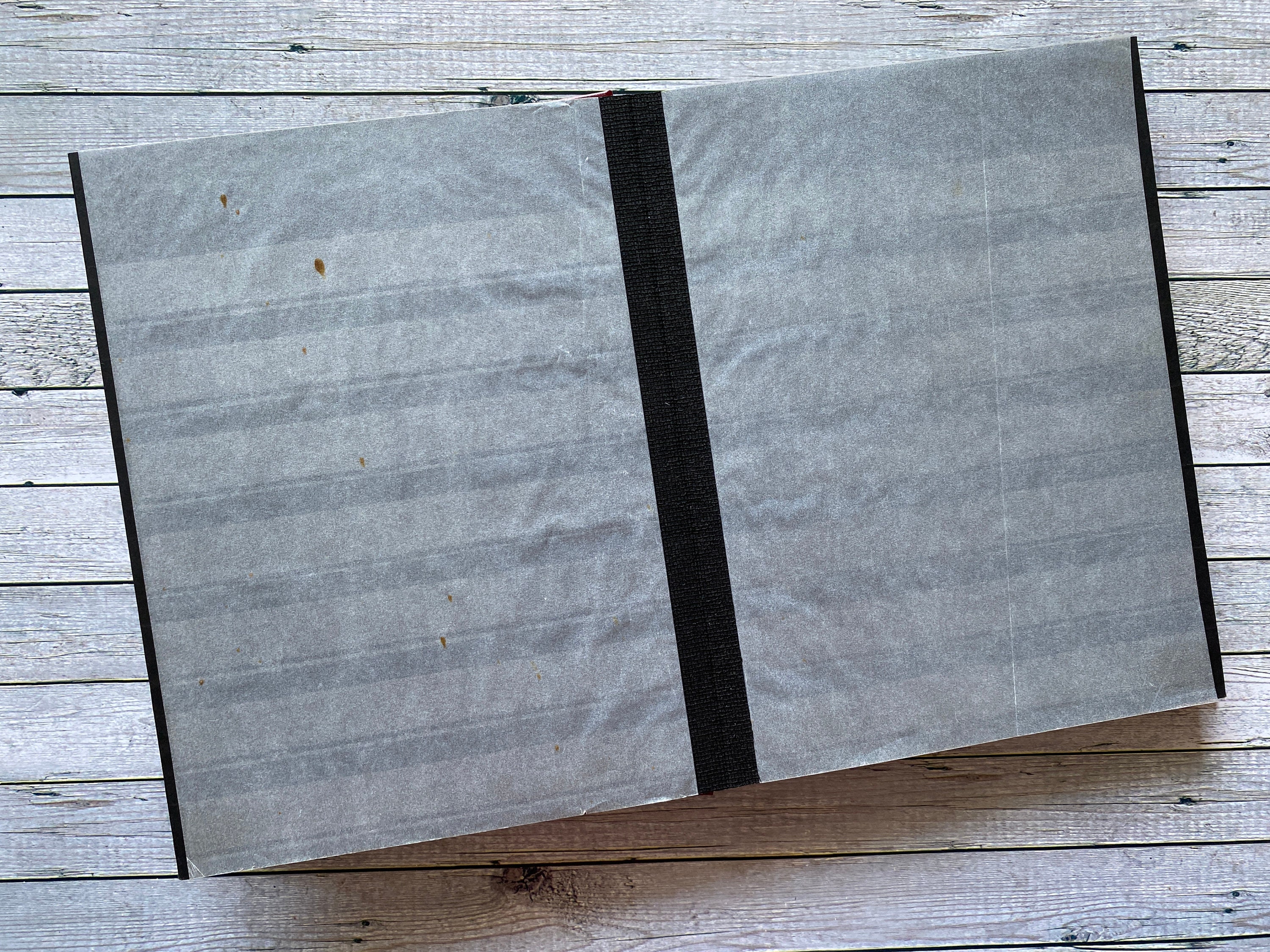 A5, Red, Empty Stamp Album, Collection, Poststamps, Album, Junkjournal ...