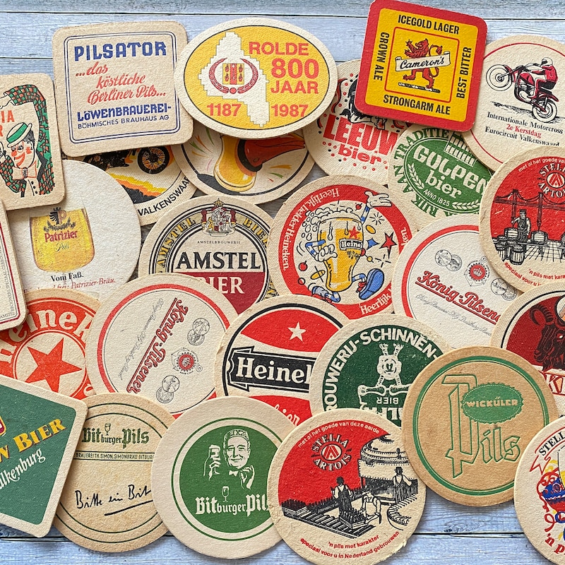 Vintage Coasters - Etsy
