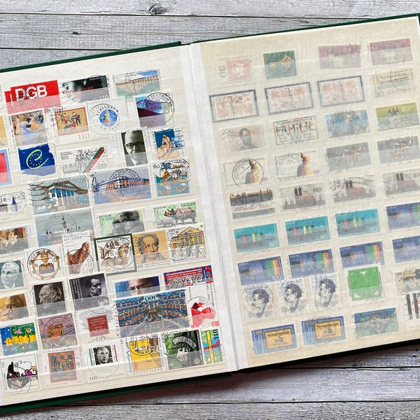 German Stamp Album - Etsy