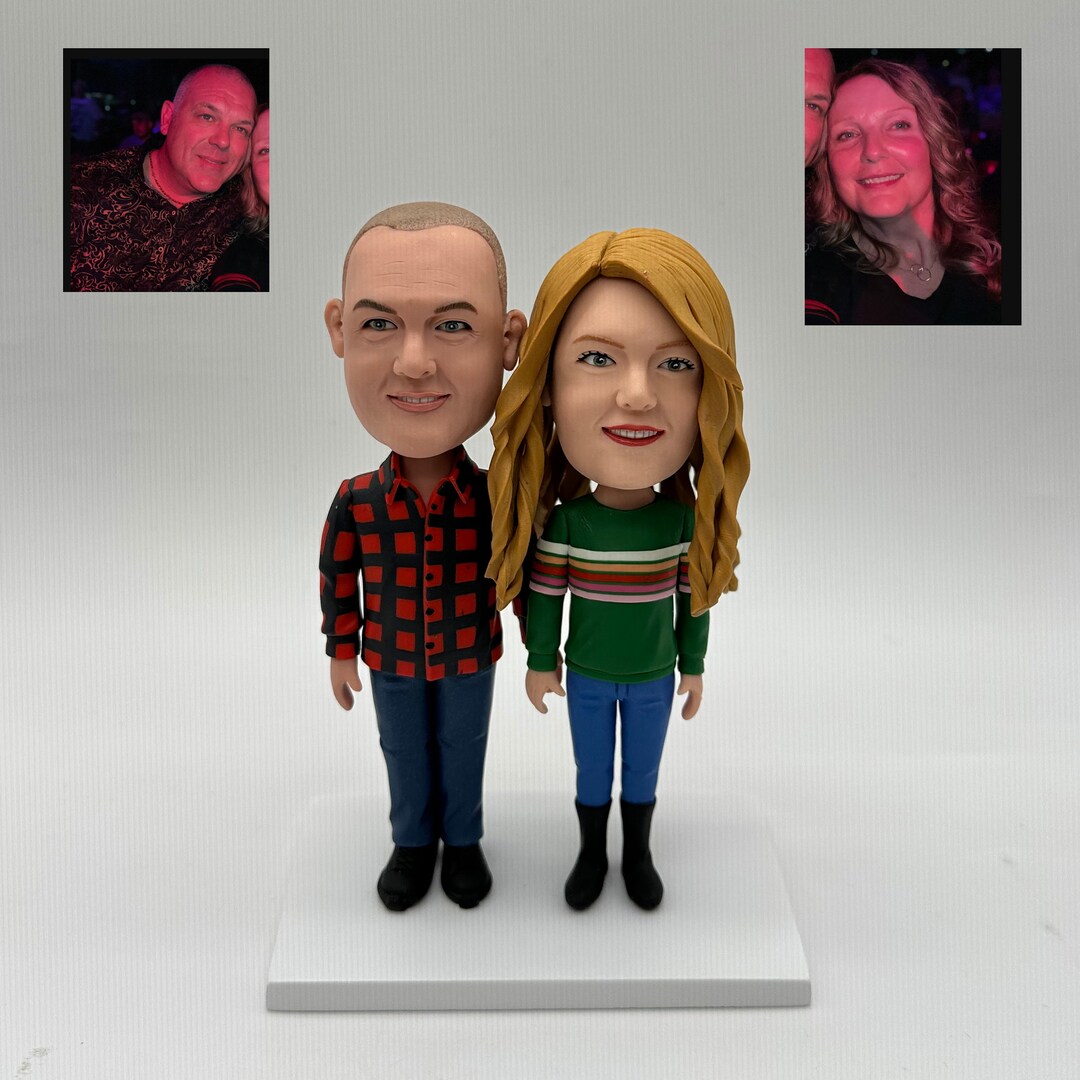 Custom Bobblehead Wedding Cake Topper, Personalized Wedding Cake ...