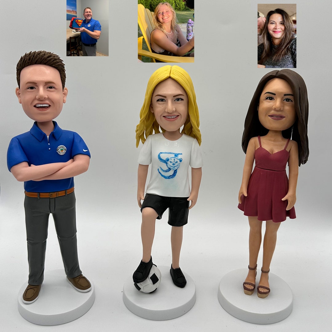 Custom Bobblehead Wedding Cake Topper, Personalized Wedding Cake ...