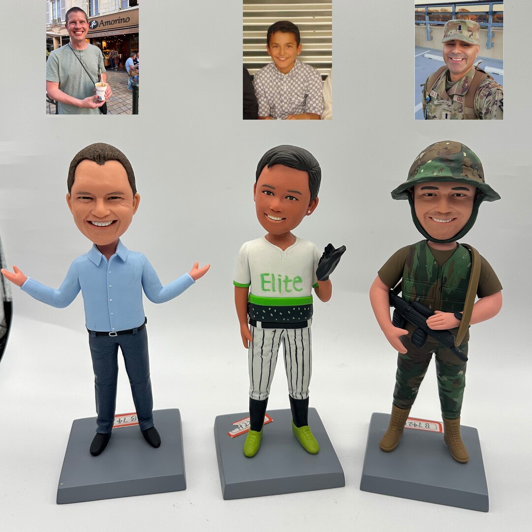 Custom Bobblehead Wedding Cake Topper, Personalized Wedding Cake ...