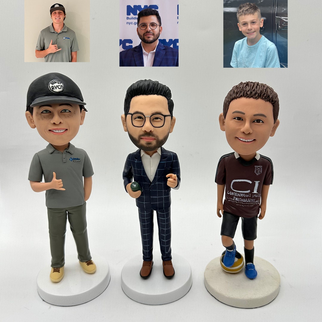 Custom Bobblehead Wedding Cake Topper, Personalized Wedding Cake ...