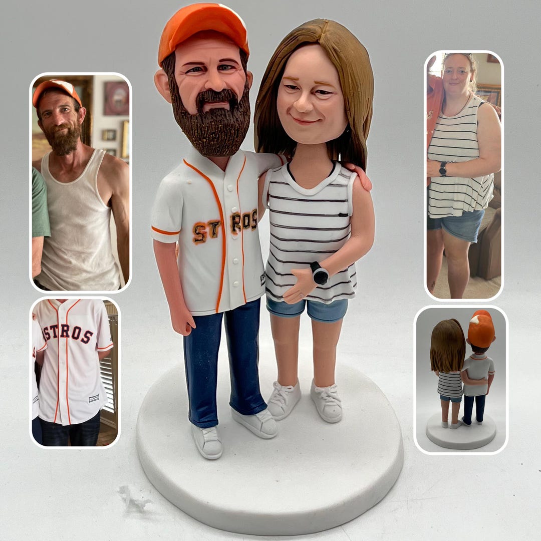 Customized Character Bobbleheads，personalized Bobble Head Wedding ...