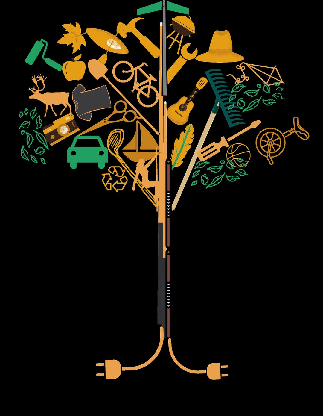 Graphic Tree Art for Digital Download. - Etsy UK
