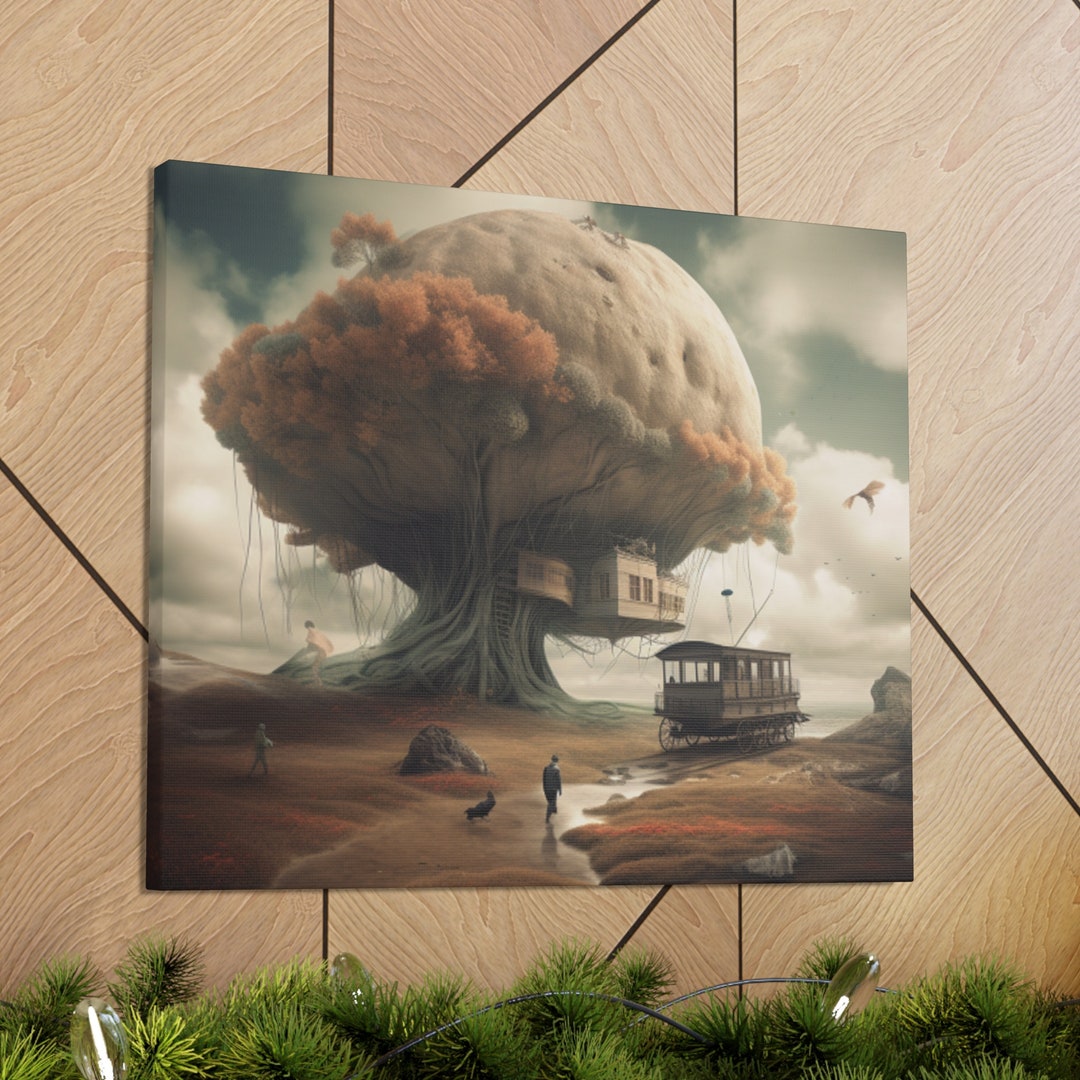 Enchanted Realms: Journey to a Fantasy World Ready to Hang - Etsy