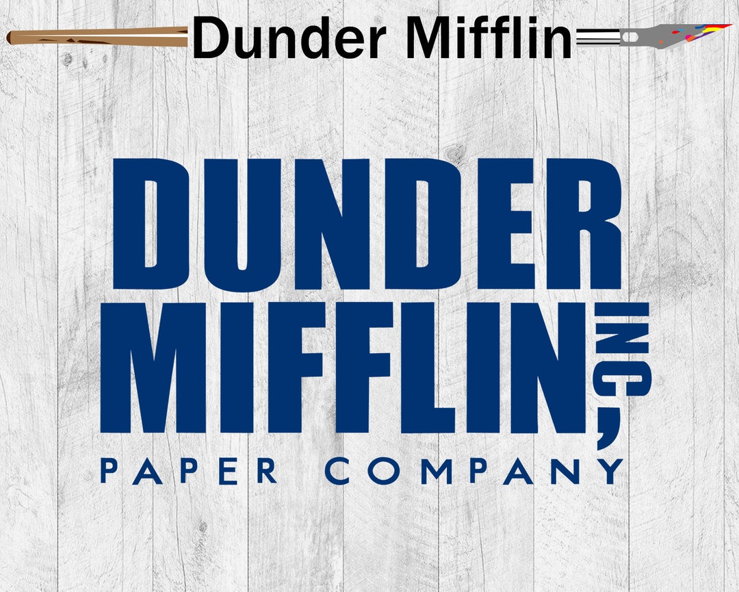 The Office Dunder Mifflin Vinyl Decal Truck Car Sticker - Etsy