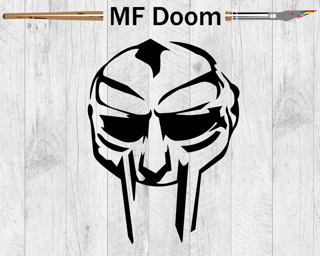 MF Doom Hip Hop Rap Vinyl Decal Sticker - Etsy