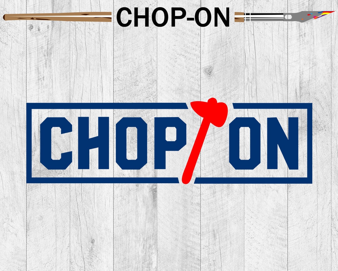 Chop on Baseball Vinyl Decal Truck Car Sticker - Etsy