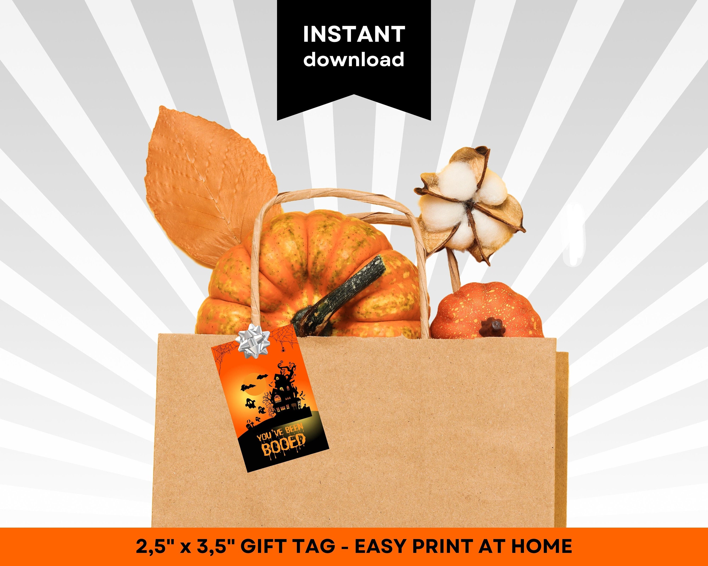 Youve Been Booed Printable for Halloween Game Sign Weve Been - Etsy