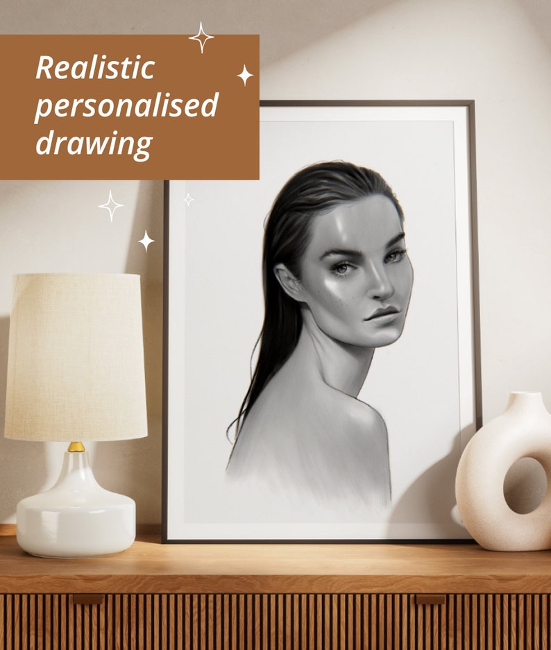 Custom Portraits Crafted Just for You, Custom Couple Portrait, Custom ...