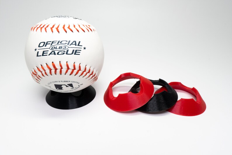 Baseball Ball Display Stand for Shelf Desk Autograph Black - Etsy