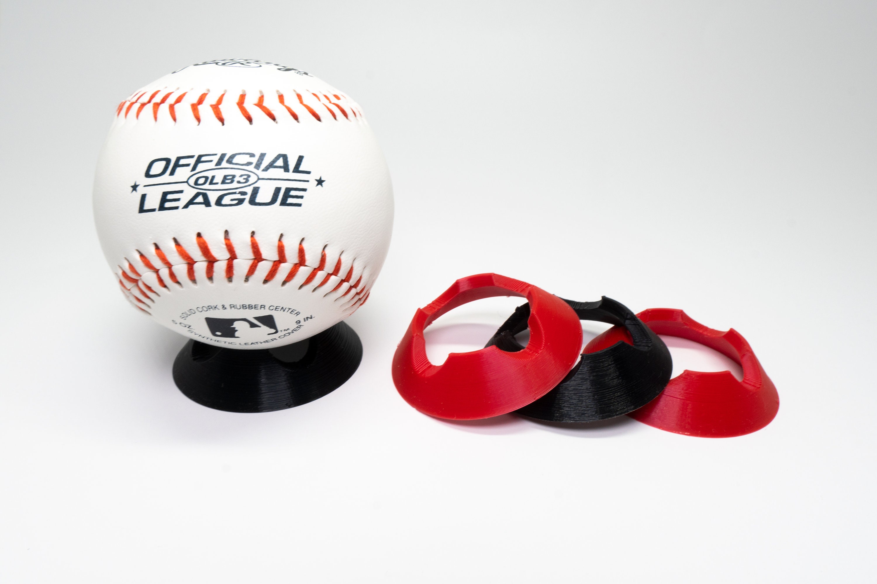 Baseball Ball Display Stand for Shelf Desk Autograph Black - Etsy