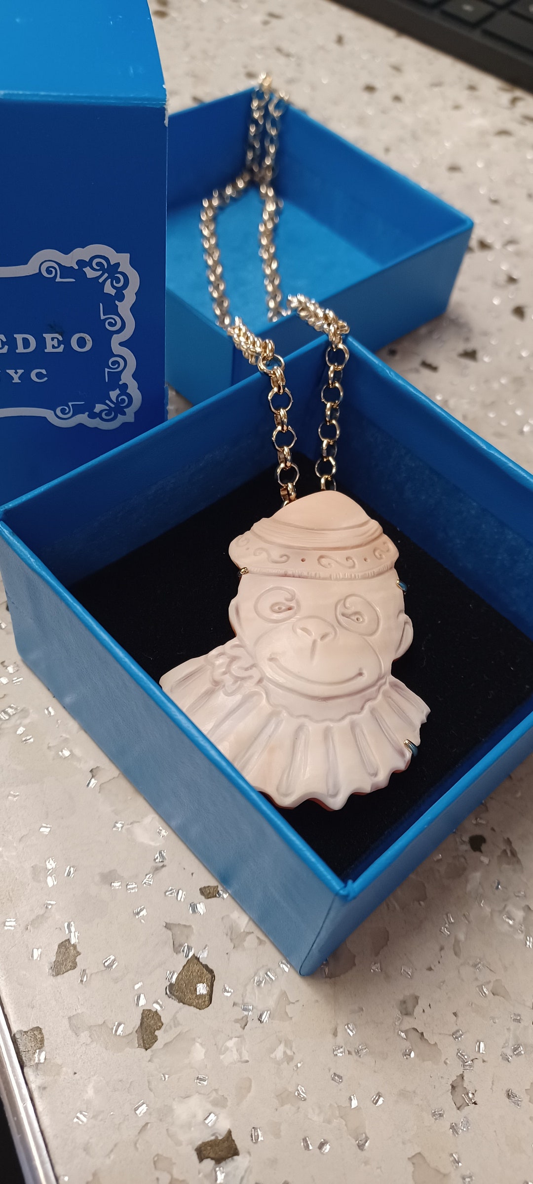 Amedeo NYC Monkey Necklace - Etsy