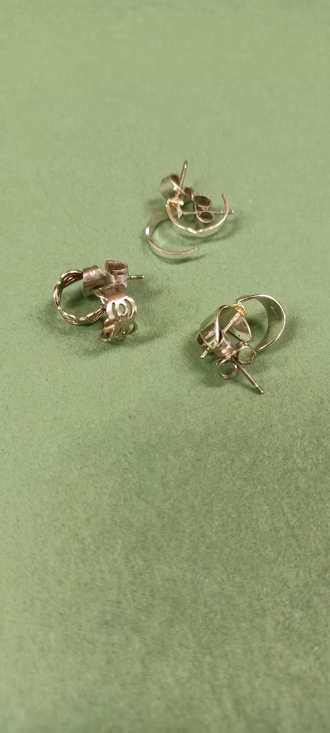 Mini Silver Hoop Earrings - Etsy