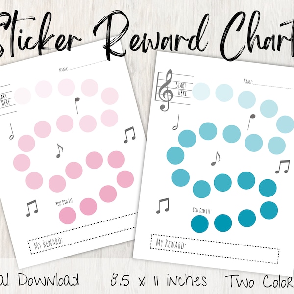 Music Sticker - Etsy