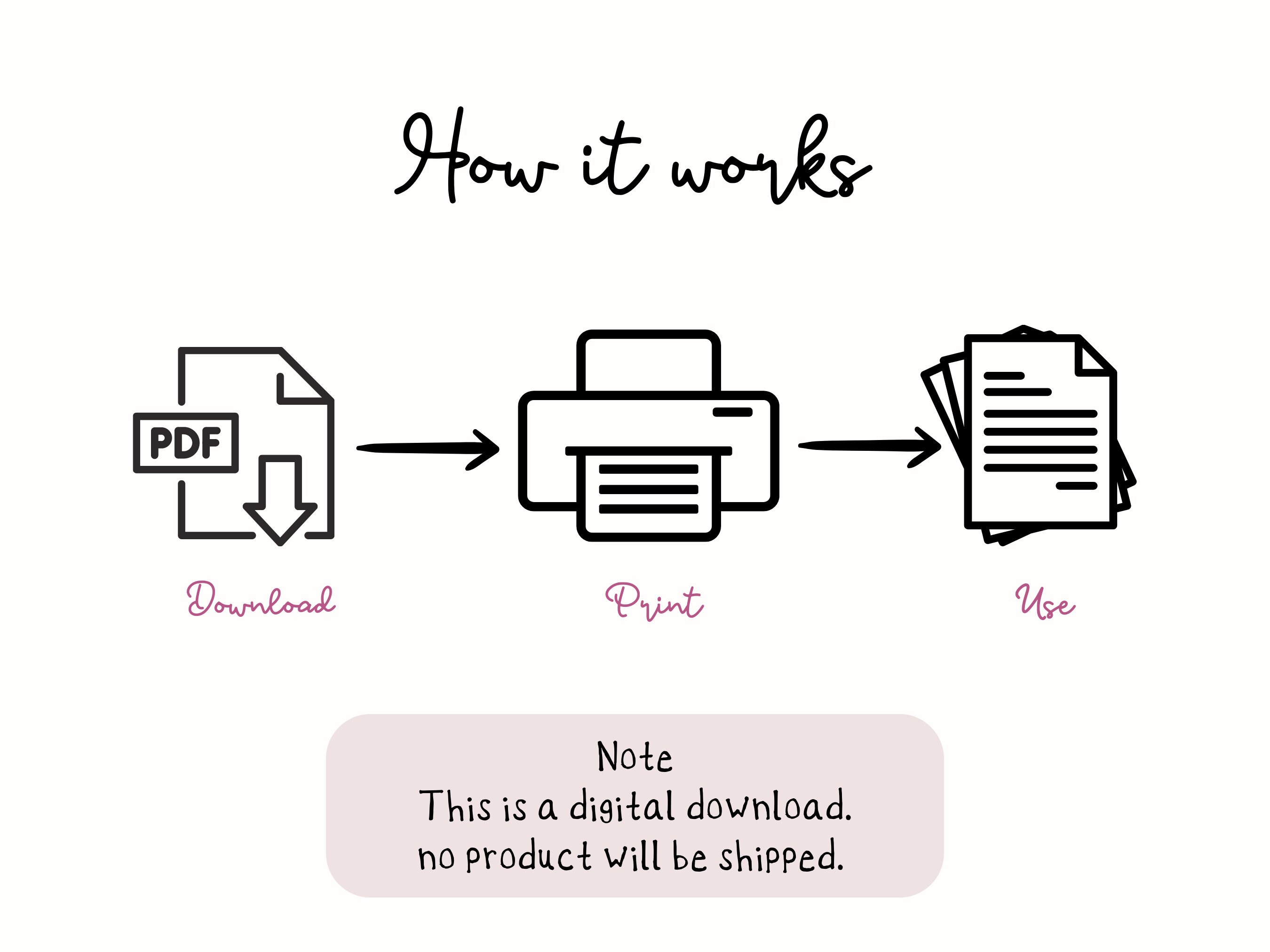 Printable Sticker Reward Charts | Includes FIVE COLORS | Sticker Charts ...