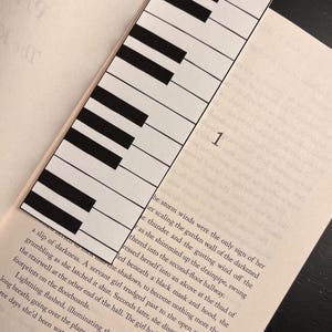 Printable Music Bookmarks | 4 Bookmarks | Print on US Letter - Etsy