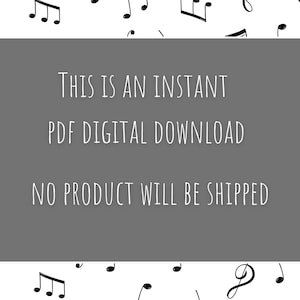 Printable Music Bookmarks | 4 Bookmarks | Print on US Letter - Etsy