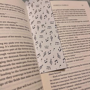 Printable Music Bookmarks | 4 Bookmarks | Print on US Letter - Etsy