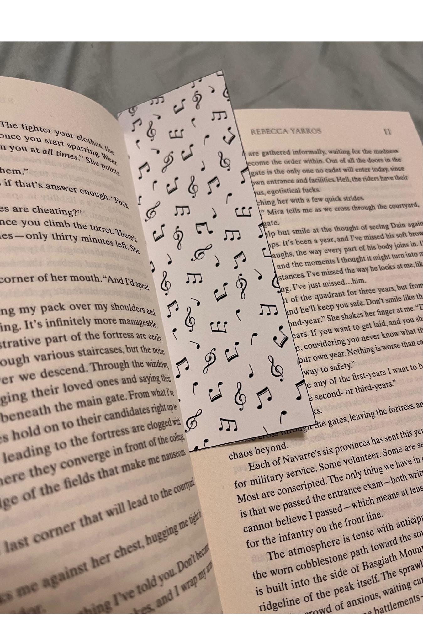 Printable Music Bookmarks | 4 Bookmarks | Print on US Letter - Etsy
