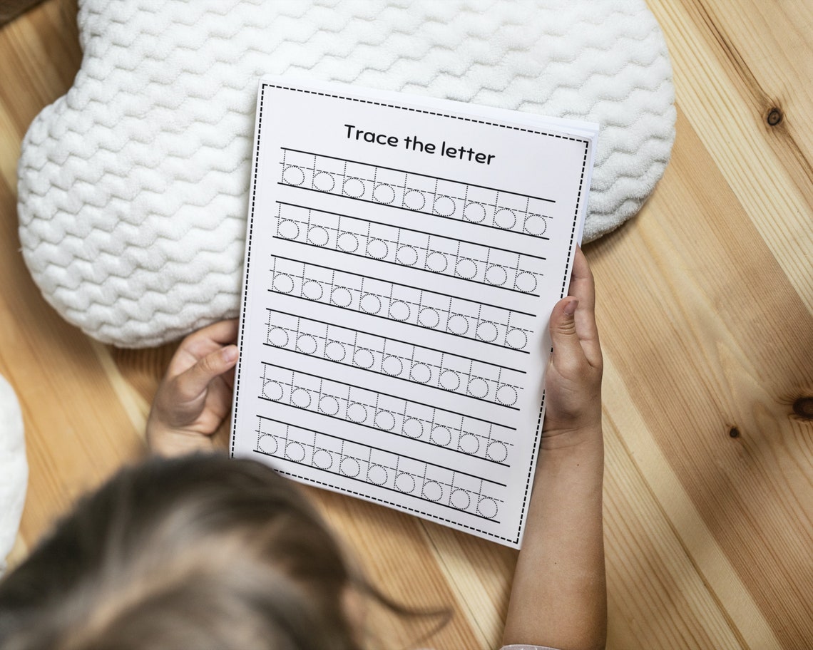 Alphabet Tracing Worksheets for Preschool and Kindergarten - Etsy