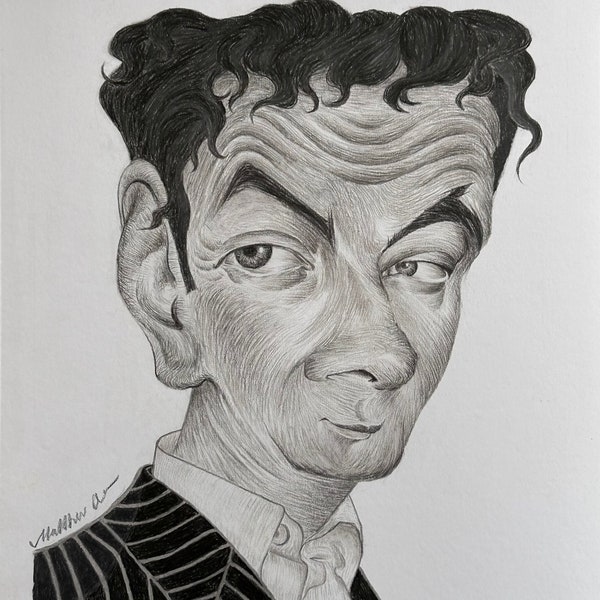 Rowan Atkinson - Etsy