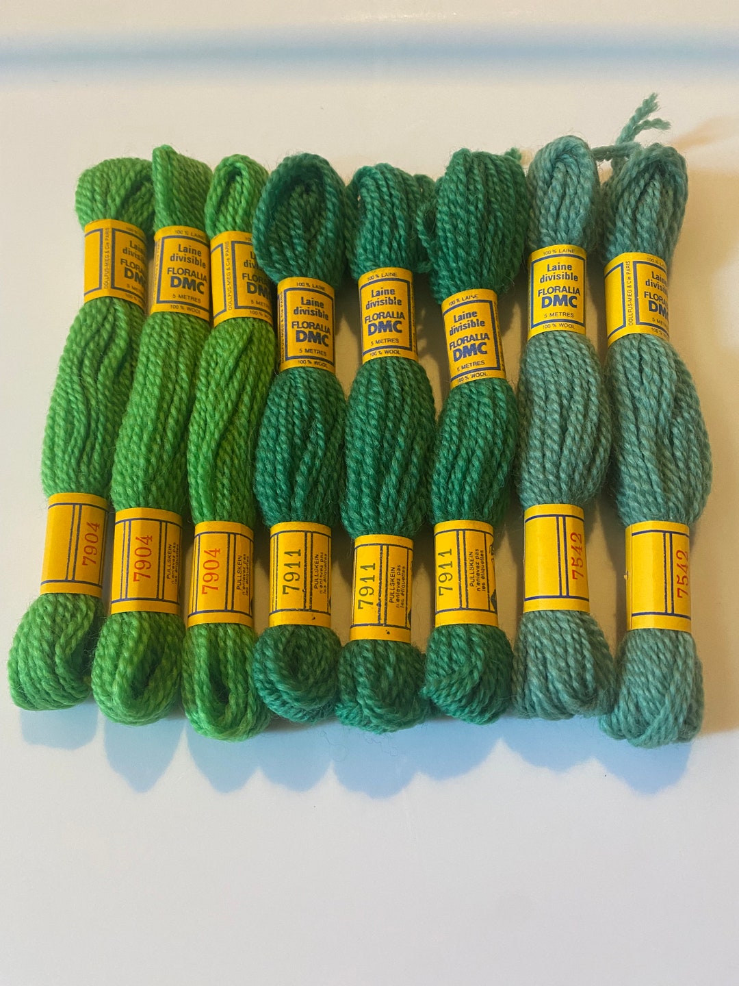 Vintage Wool Tapestry Yarn - Laine Divisible Floralia DMC - Choose Your ...