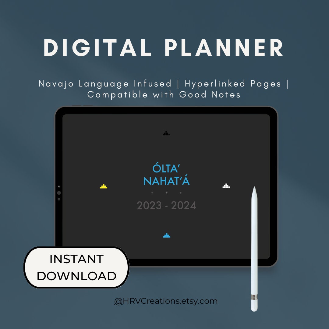 2023-24 Digital Planner iPad Planner Goodnotes Planner Interactive ...