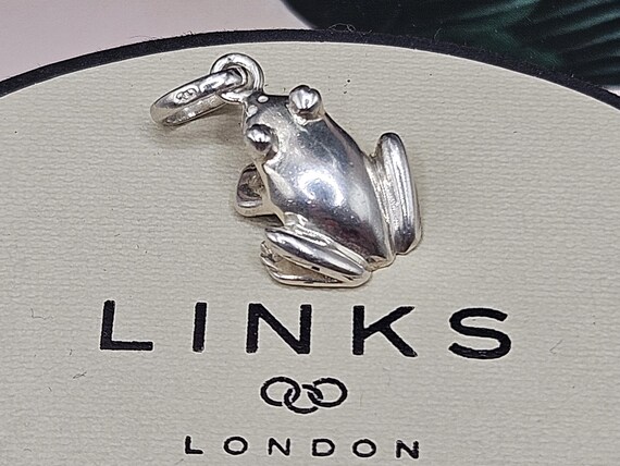 Rare Links of London Frog Charm, Sterling Silver, Sta… - Gem