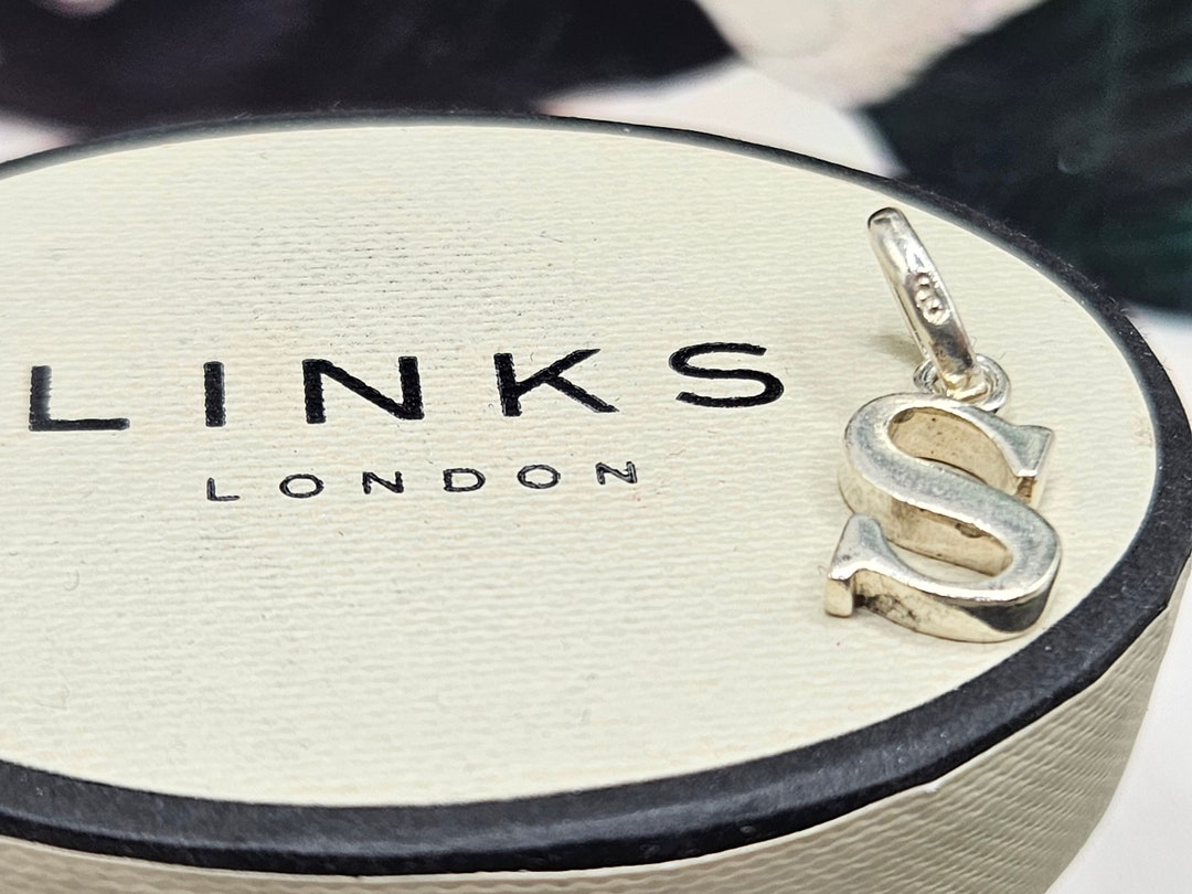 Original Style Links of London Letter S Charm Sterling - Etsy