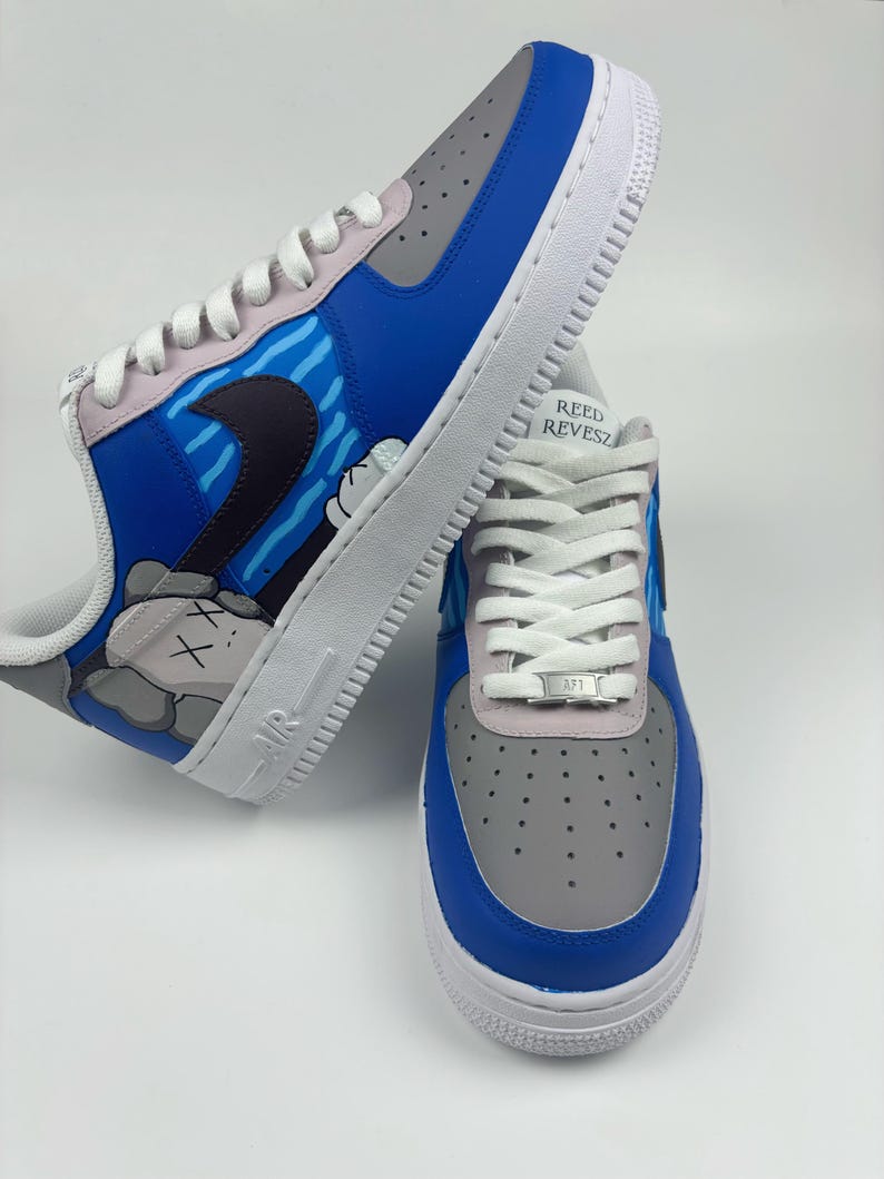 Nike Air Force 1 Kaws Custom - Etsy