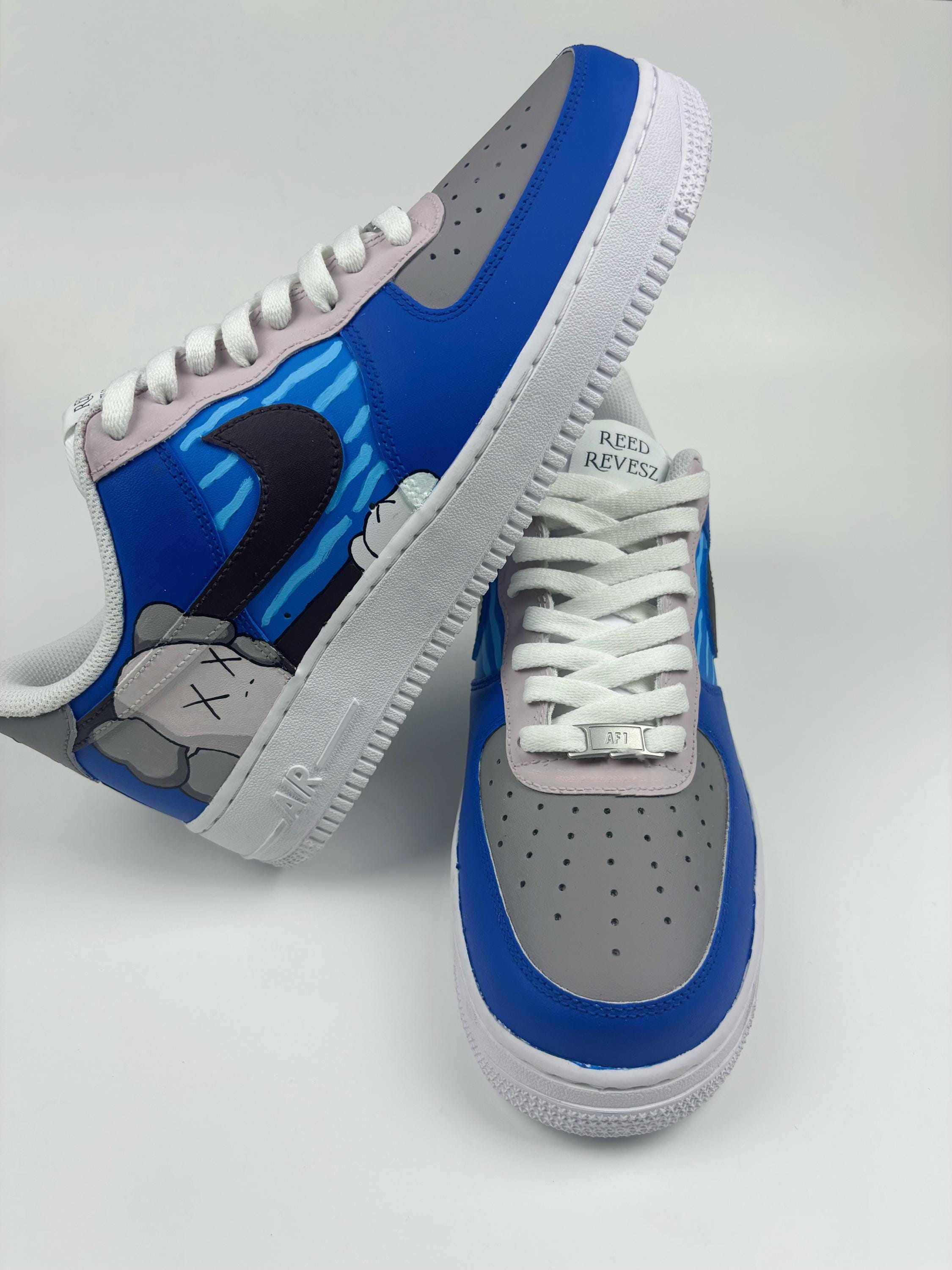 Nike Air Force 1 Kaws Custom - Etsy