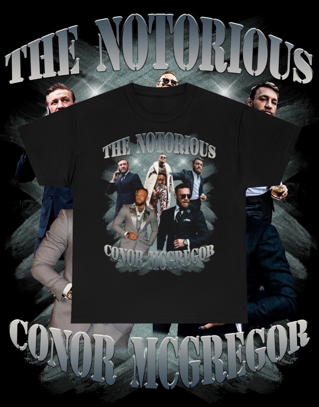 Connor Mcgregor Shirt Connor Macgregor T Shirt UFC Graphic Tee ...