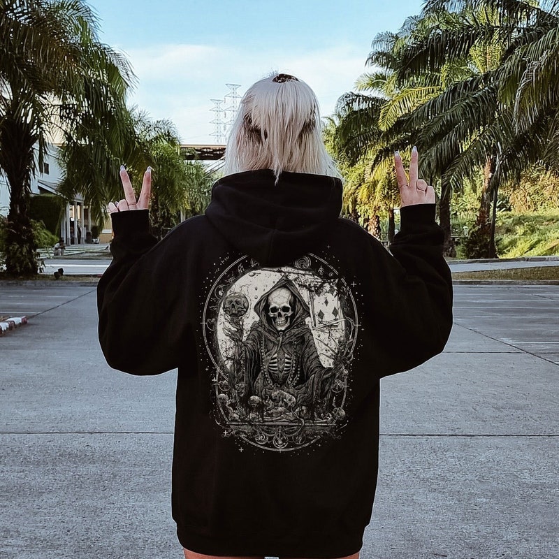 Y2k Gothic Hoodie - Etsy