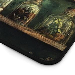 Vintage Witchy Alchemy Apothecary Desk Mat Nature Potion Witchcraft ...