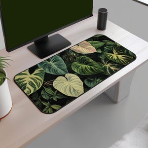 Rare Philodendron Variegata Plant Desk Mat Aroid Variegated Var Mouse ...