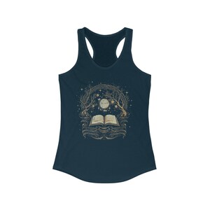 Magical Book Tank Top Wiccan Witchcraft Spell Mystical Tee Norse Witch ...