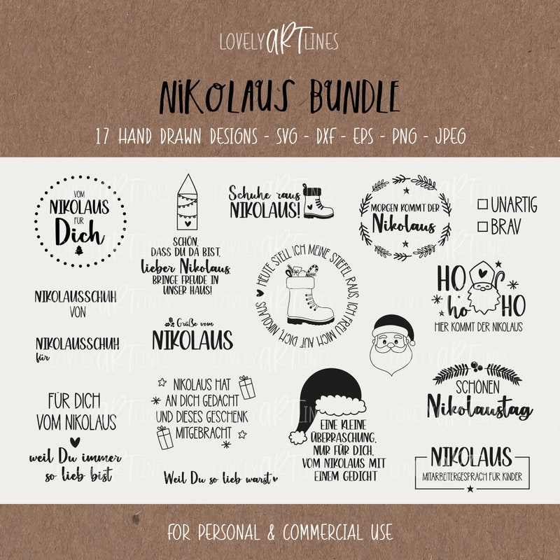 Plotterdatei nikolaus - Etsy.de