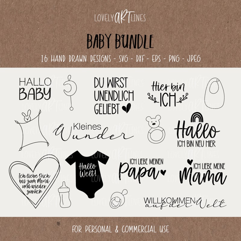 Baby Svg Bundle - Etsy