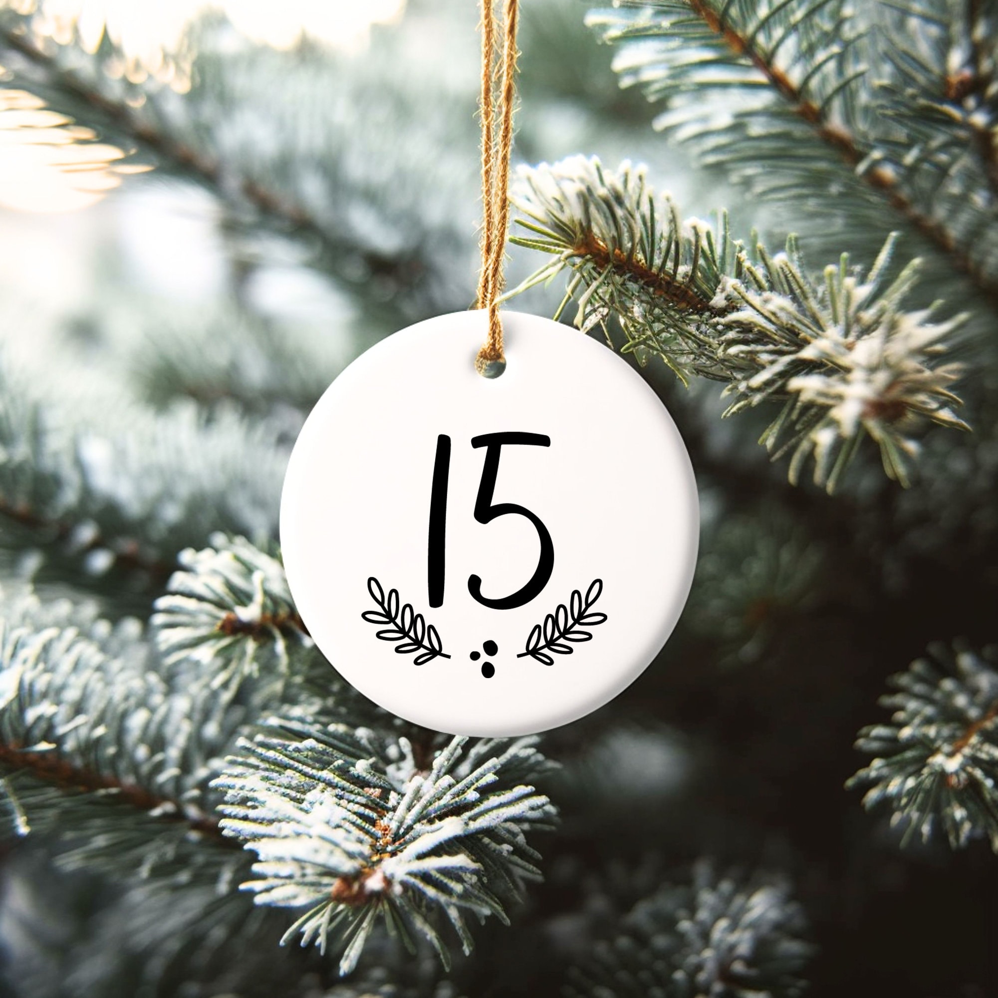 Advent Calendar SVG Bundle, Plotter Files Christmas for Cricut, X-mas ...