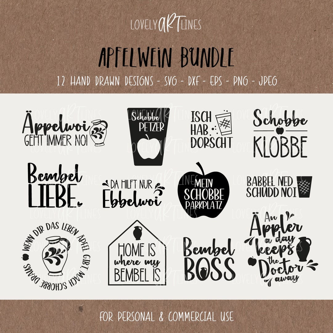 Cider SVG Bundle, Plotter Files Cider for Cricut, Cider Vector Icons ...