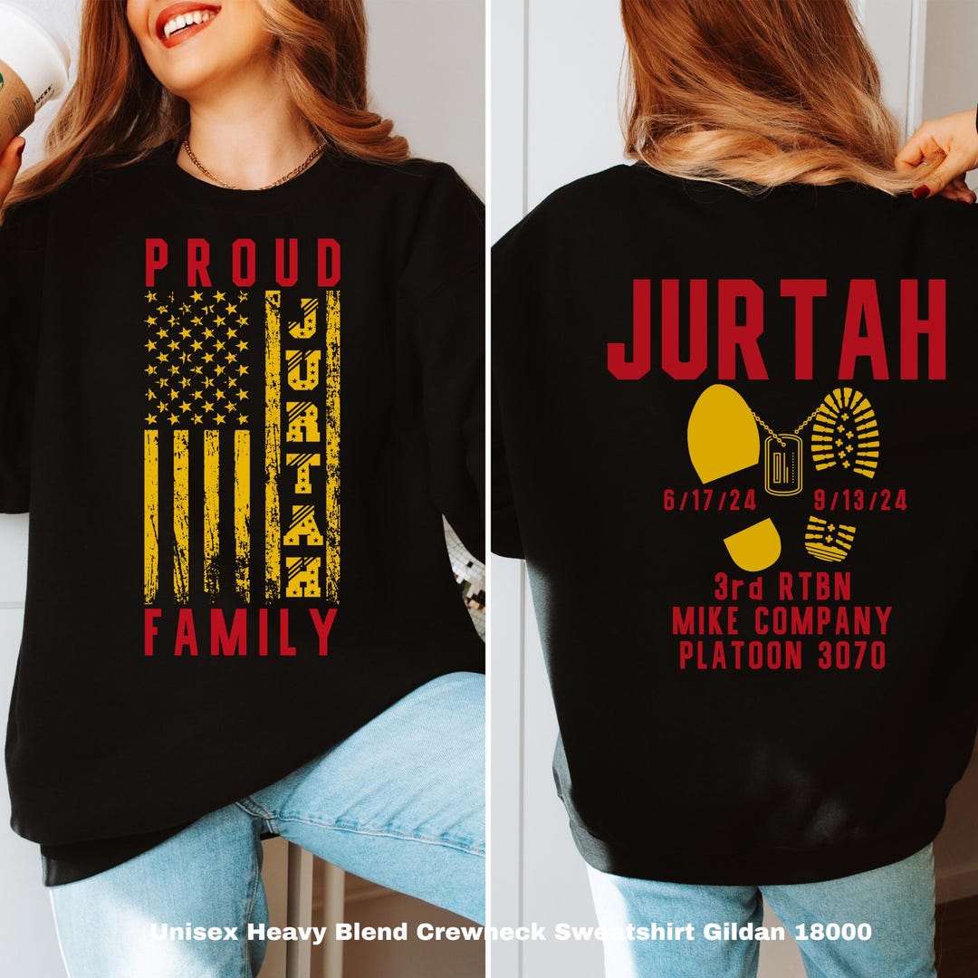 Custom Bootcamp Graduation Sweatshirt: Military Family Day ...