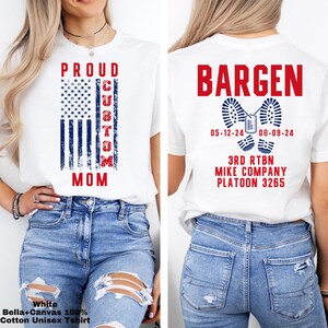Custom Proud Military Family Bootcamp Graduation Tshirt Matching ...