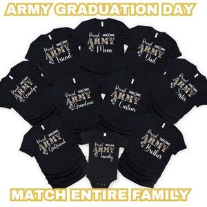 Graduation Army Shirts, Custom Basic Training Army Tees, Proud Army T ...