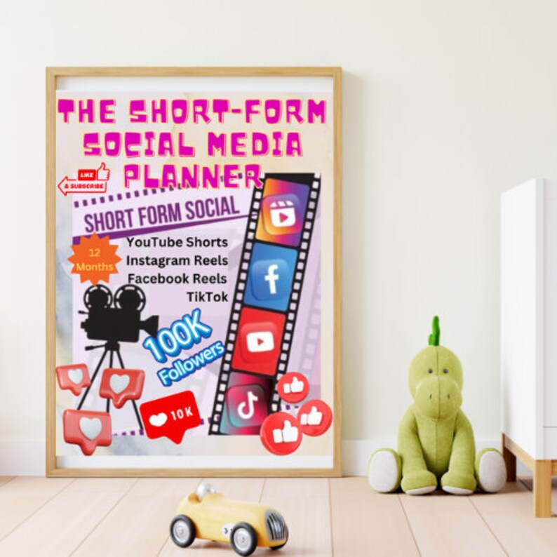 The Short-form Social Media Planner for Tiktok, Facebook & Instagram ...